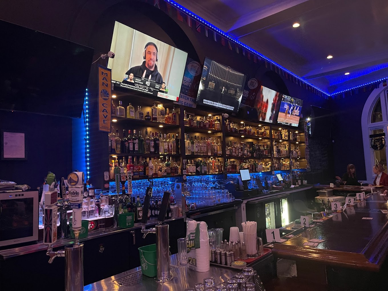 YETI SPORTS BAR – Casual sports bar with late-night hours, a menu of ...